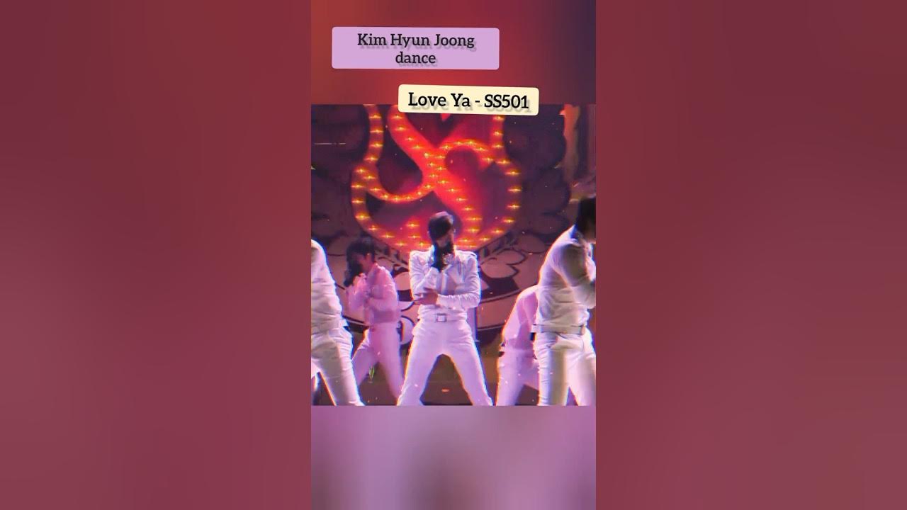 Kim Hyung Joong dance • Love Ya SS501 ️ #ss501 - YouTube