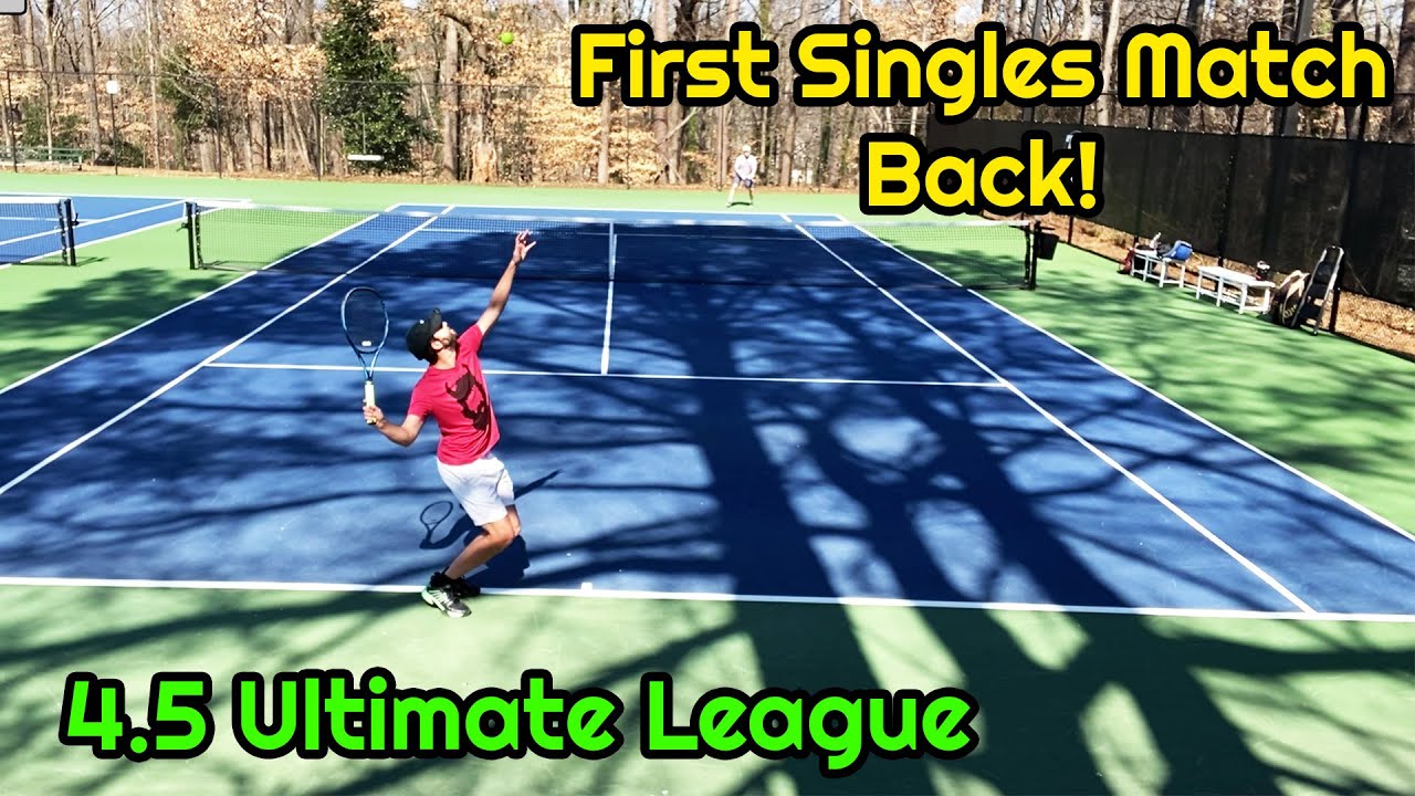Ultimate Tennis 4.5 League Match : FIRST MATCH BACK! (Atlanta) - YouTube