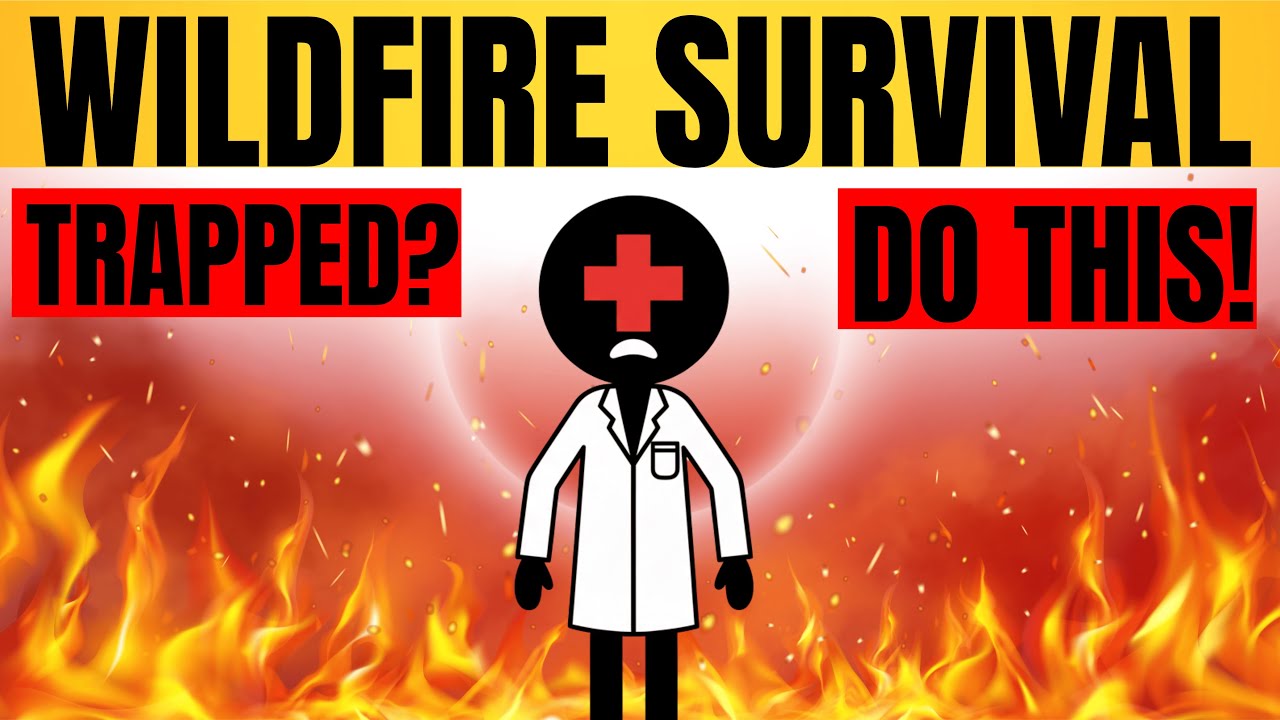 How to Survive a Wildfire If You're TRAPPED (Home or Car Guide) - YouTube
