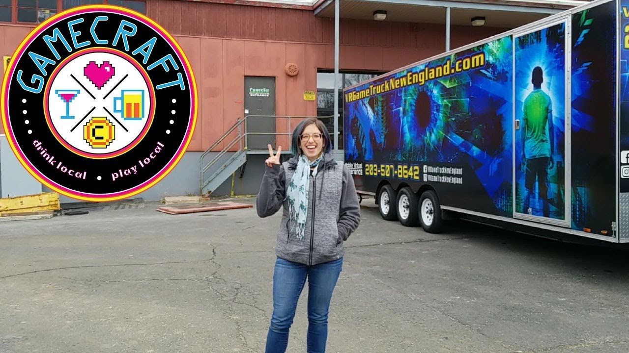 I visited the future home of GameCraft Arcade! It's a BAR & ARCADE ...