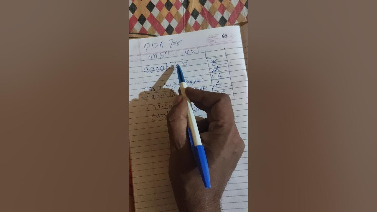 How to construct PDA - YouTube