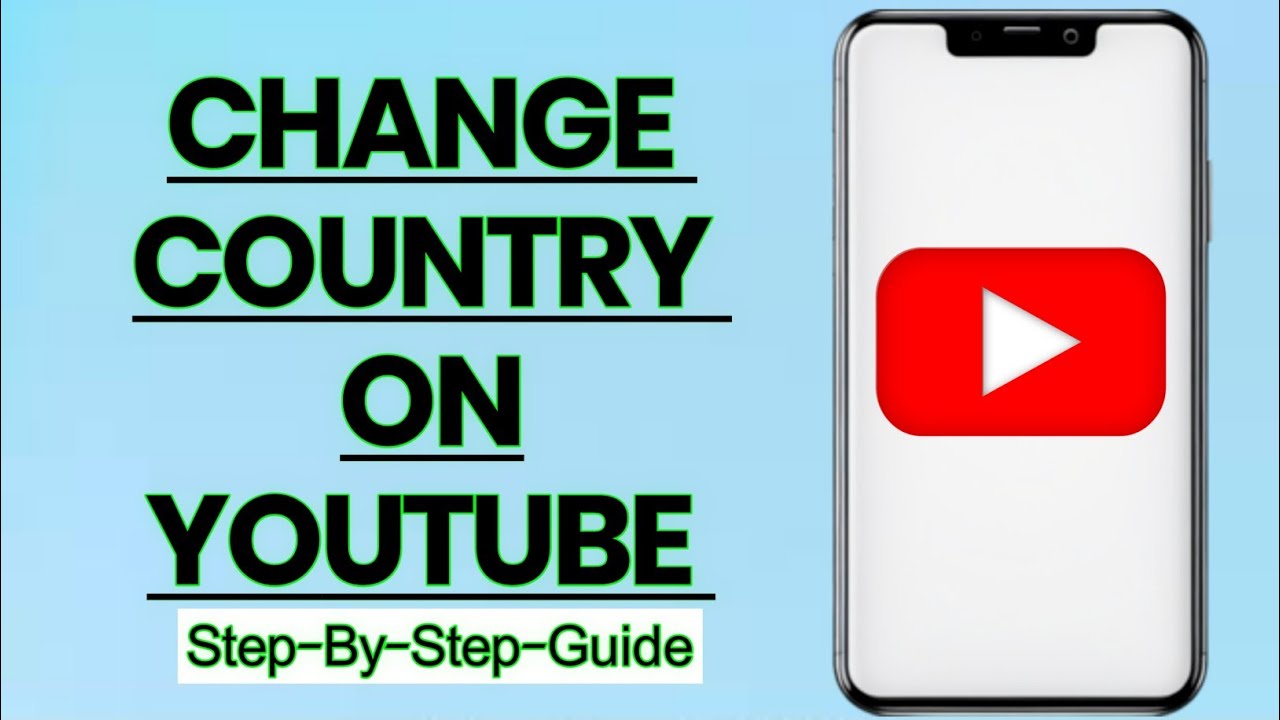 How to Change Country on YouTube Account on Mobile | Quick & Easy Guide ...