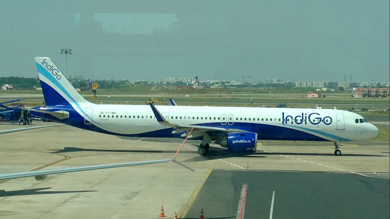 Indigo Taxi | Ramp Side View - Part 123 | Chennai Airport | Plane ...