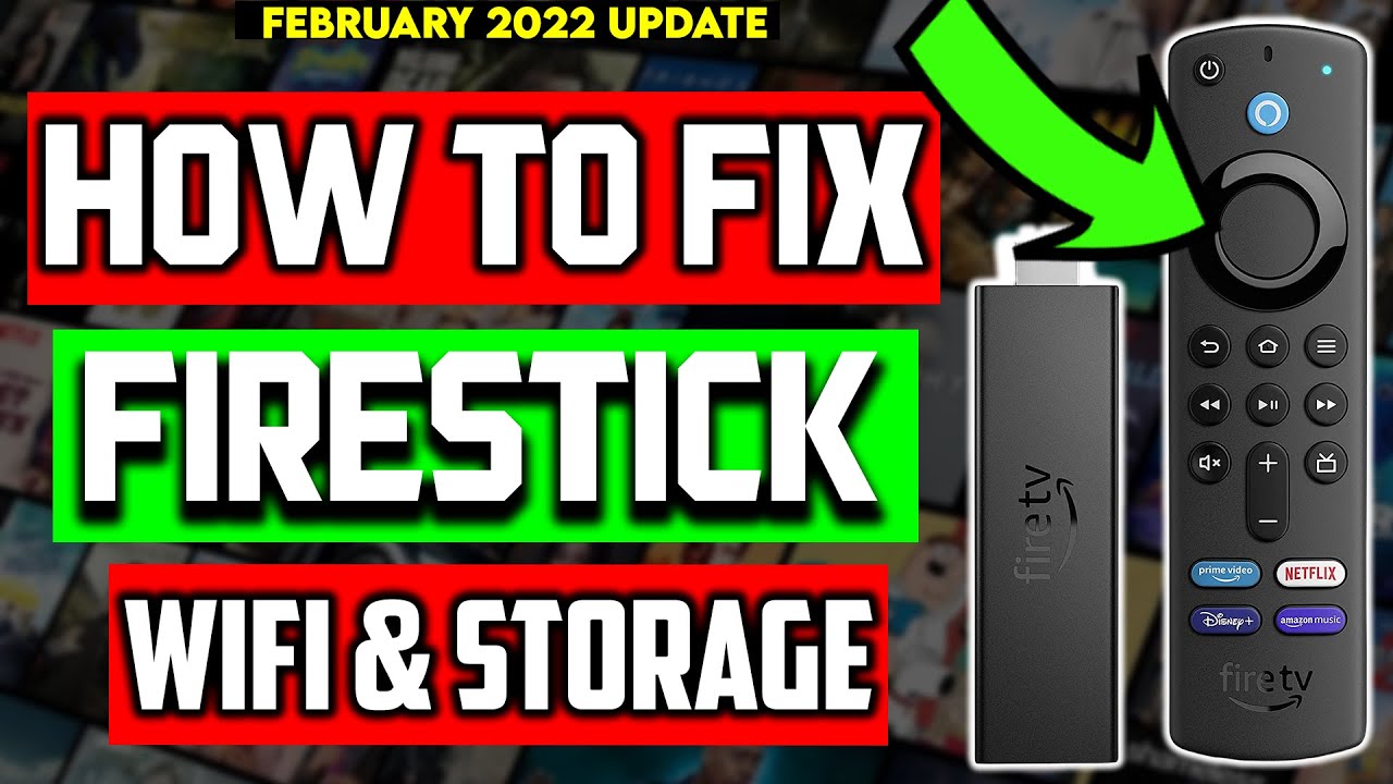 🔴HOW TO FIX FIRESTICK STORAGE AND WIFI ISSUES - YouTube