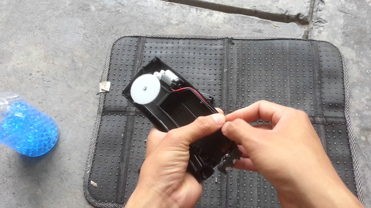 Ar15 . Water gun . Fix bullets break ??? - YouTube