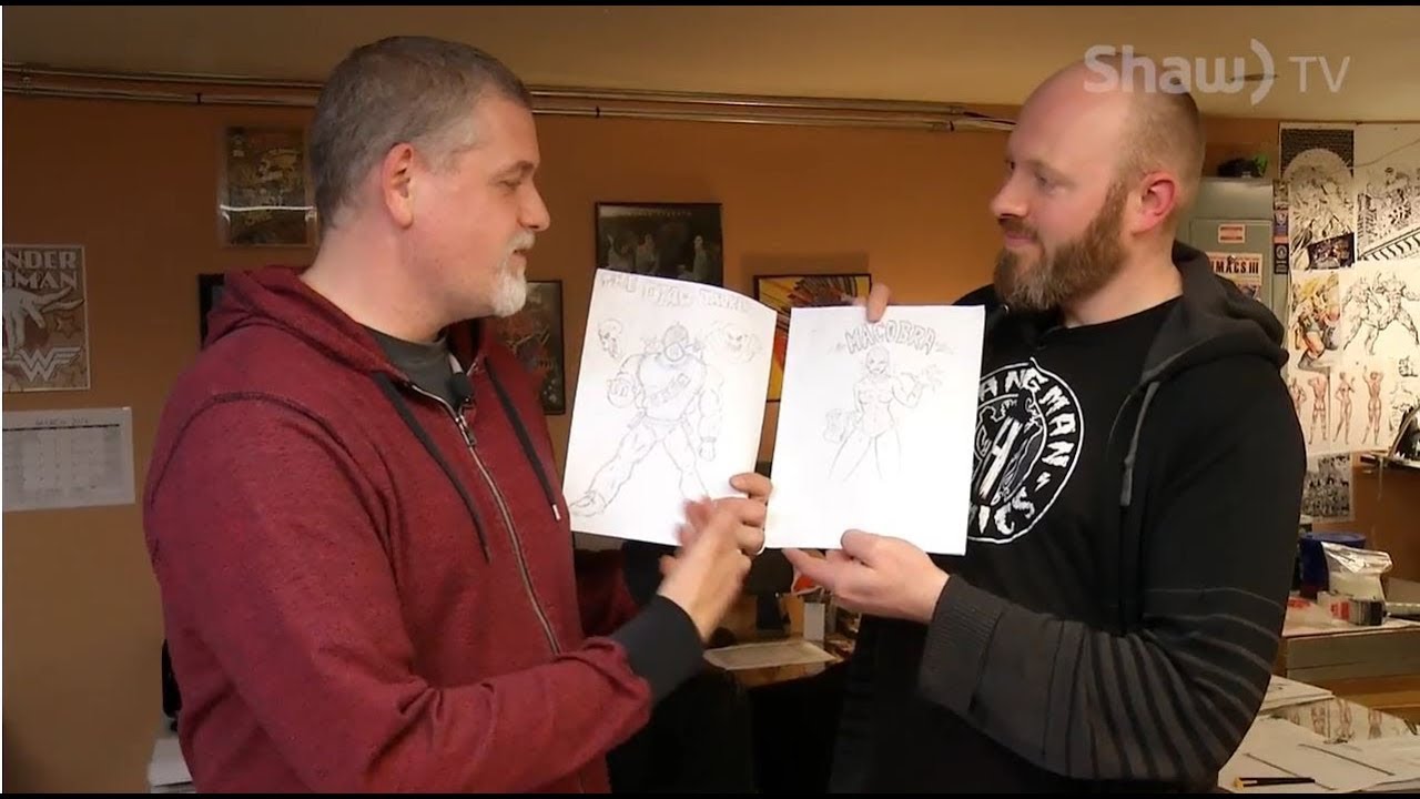 Superhero Comic Book Sketch Challenge (Where You Live) - YouTube
