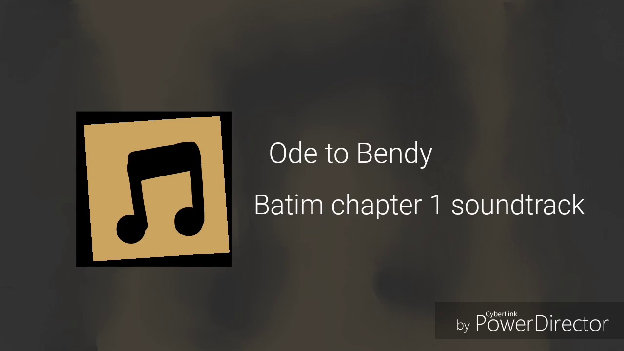 Ode to bendy / batim chapter 1 soundtrack - YouTube