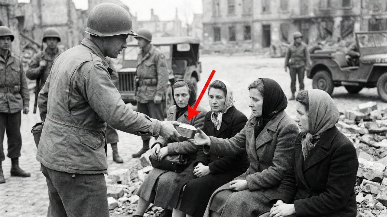 "Why Are You Feeding Us", German Women POWs Shocked by American ...
