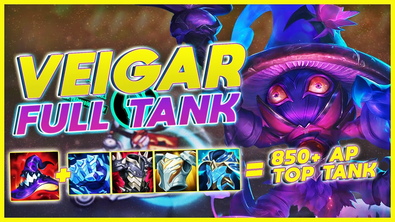 VEIGAR TOP FULL TANK COM RABADON | FIQUEI COM 850+ DE AP E AINDA FUI O ...