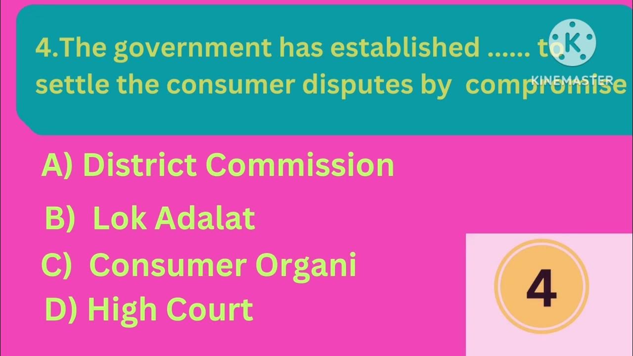 consumer club quiz # consumer protection act # generalknowledge # - YouTube