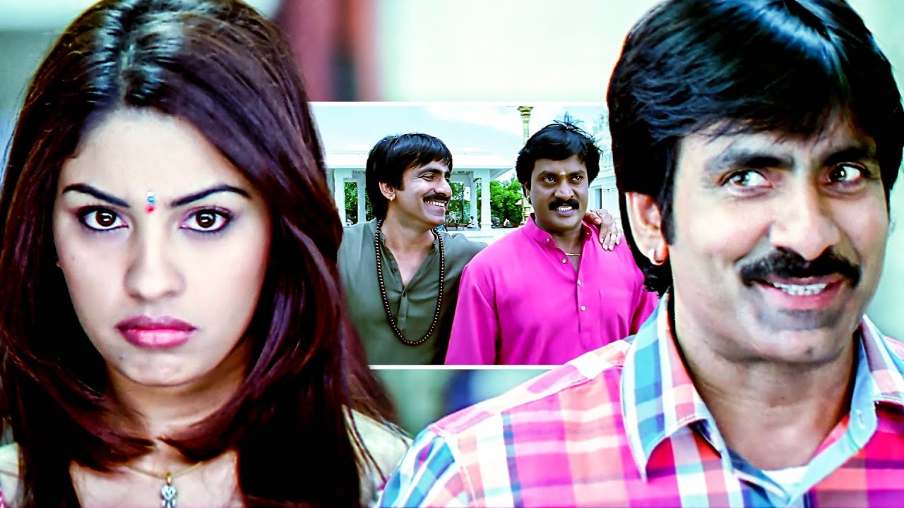 Khallas Hindi Dubbed Movie Scenes | Ravi Teja, Richa, Deeksha Seth ...