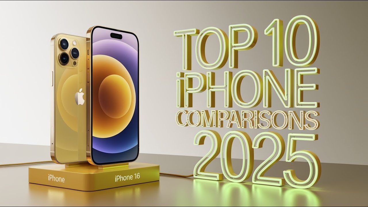 Top 10 iPhone Models Comparison: Evolution from iPhone 4 to iPhone 16 ...