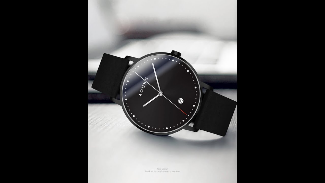 Đồng Hồ Nam Chính Hãng Aouke AK09-1 Quartz - YouTube