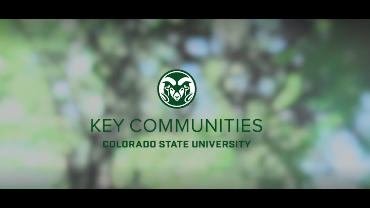 The Key Communities at Colorado State University - YouTube