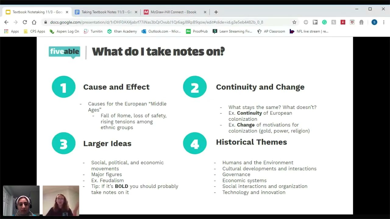 AP World - Study Skills: Textbook Reading & Note-Taking | Fiveable Cram ...