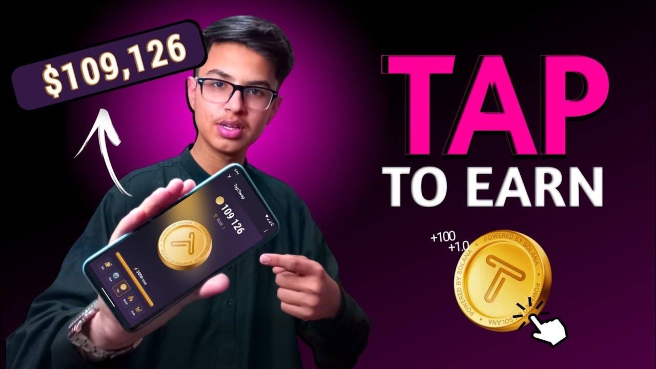 TAP SCREEN TO EARN MONEY ONLINE | TAP AND EARN | MAKE MONEY BY TAP ON ...