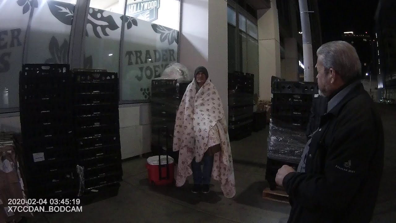 "You're a pretty cool dude" (Armed Security bodycam) - YouTube