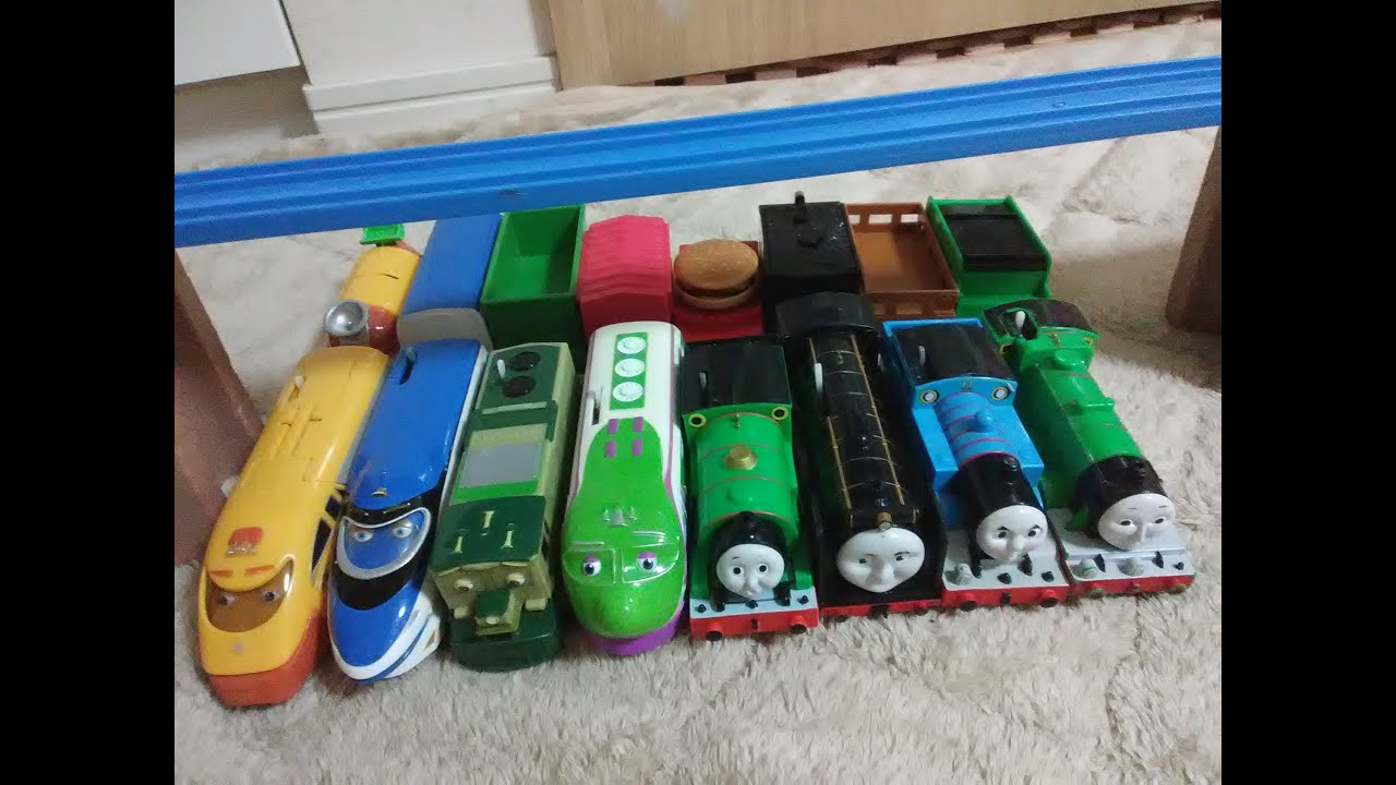 World’s Strongest Engine×8 Thomas & Friends ＋ Chuggington!!! - YouTube