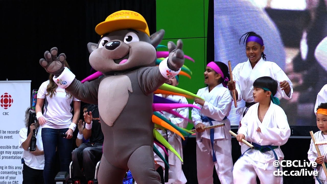 And the Pan Am Games Mascot Is... Pachi the Porcupine | CBC - YouTube