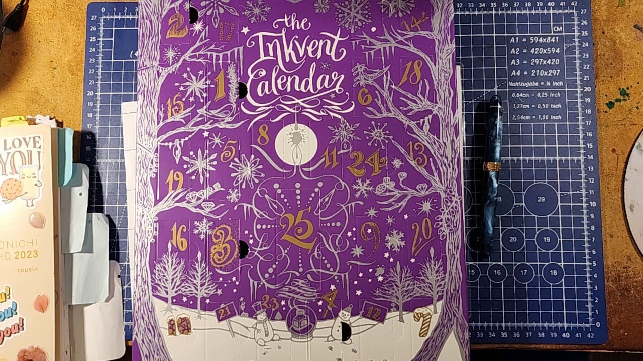 Diamine Inkvent day 4 Masquerade - YouTube