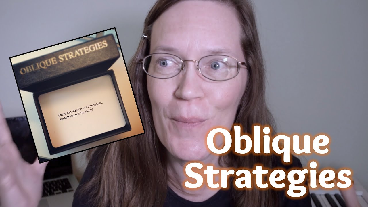 Using Oblique Strategies to Make Music - YouTube