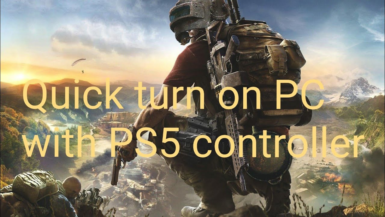 PUBG PC: how to quick turn with a PS5 controller - YouTube