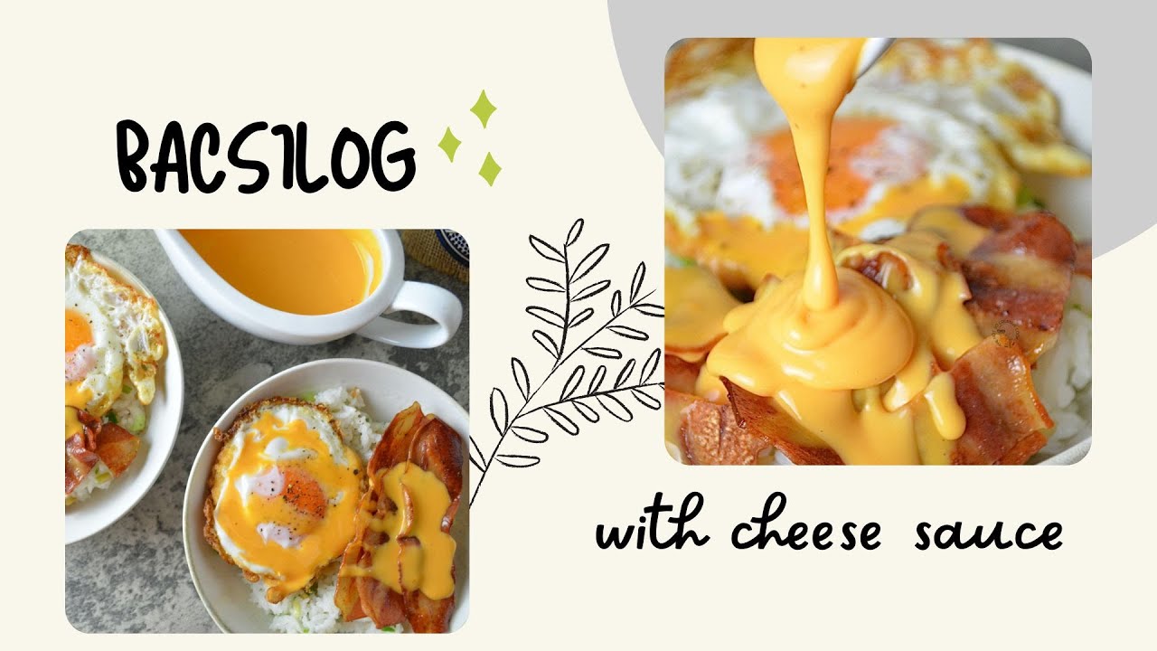 BACSILOG WITH WINNER NA CHEESE SAUCE (Recipe # 186) - YouTube