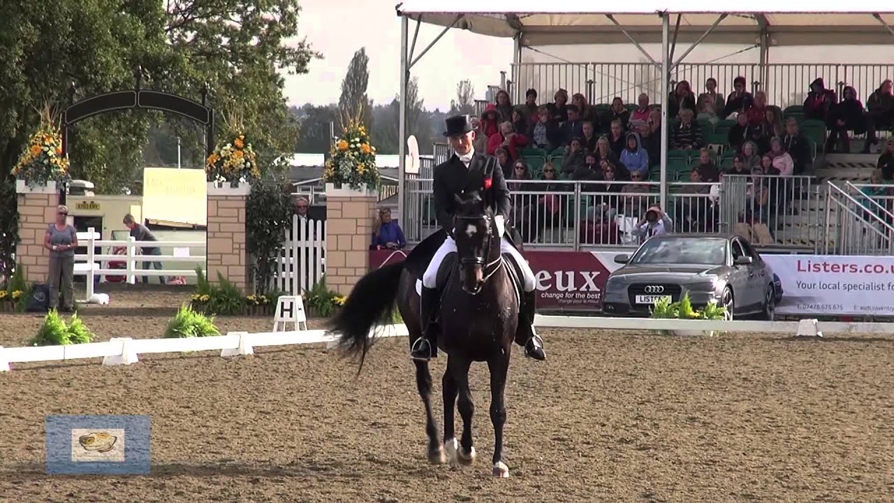 Daniel Sherriff: LeMieux National Dressage Championship 2014 - YouTube