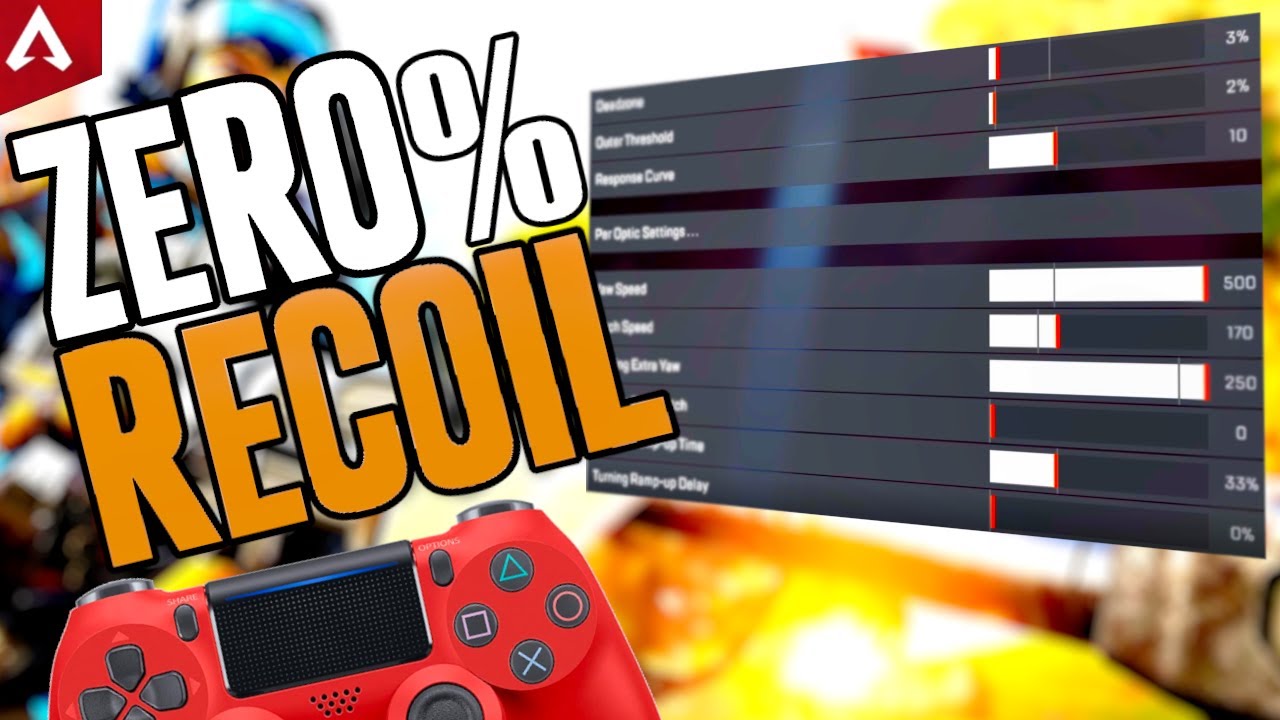 Best ALC Controller Settings In Apex Legends Season 14 (NO RECOIL ...