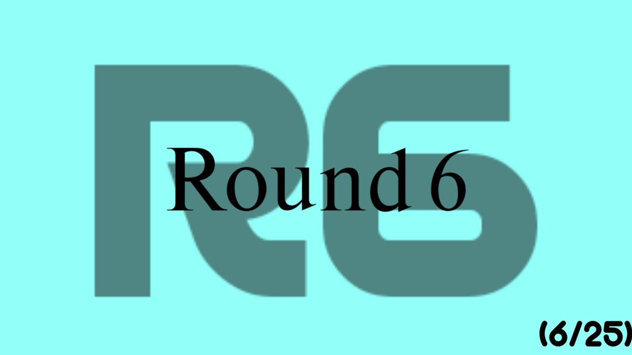 Vxgqsn xv Effects round 6 vs. Everyone (6/25) - YouTube