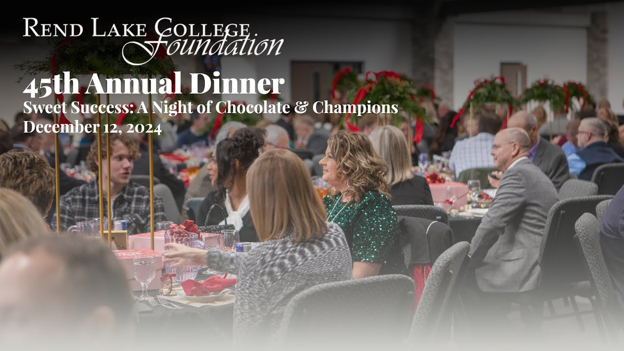 Rend Lake College Foundation hosts 45th Annual Dinner - YouTube