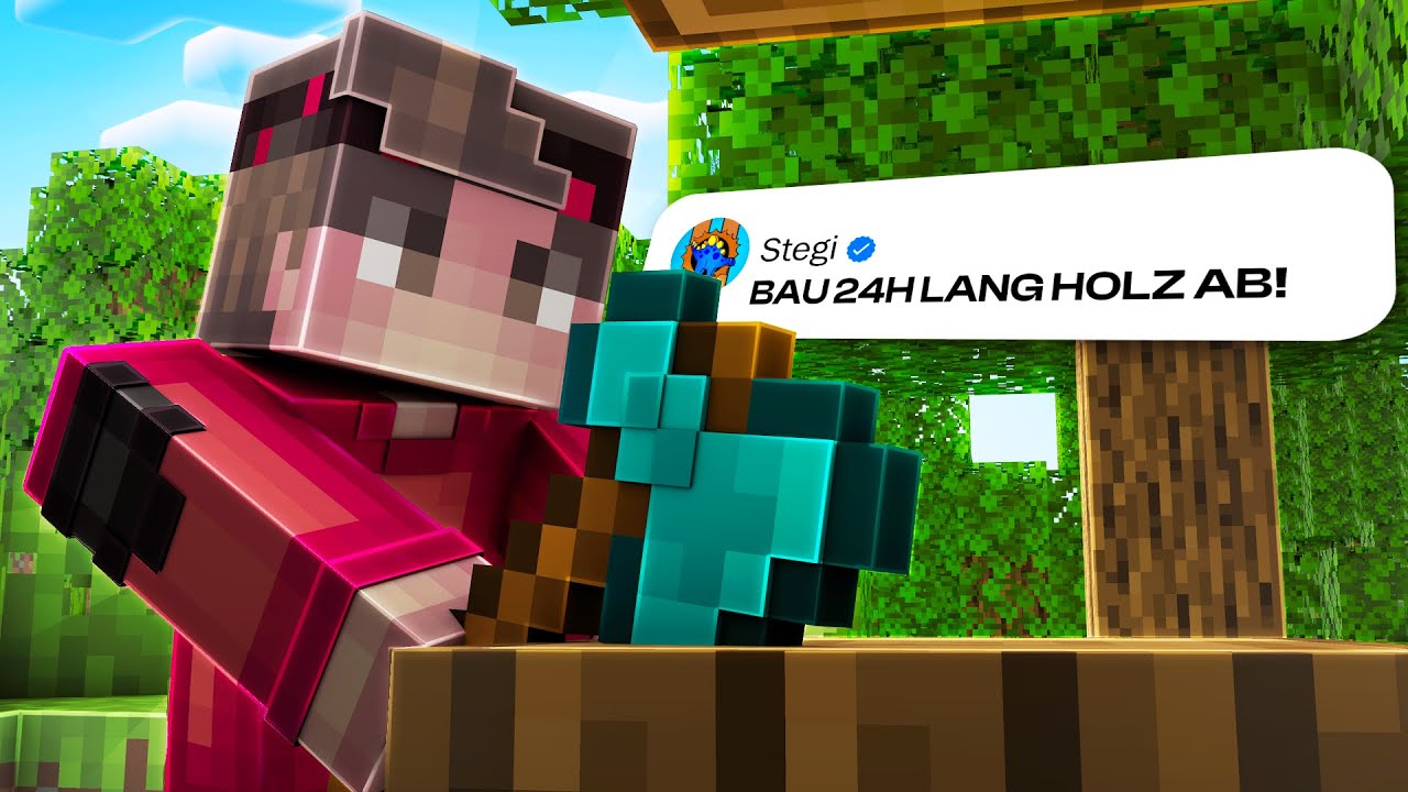 DAS musste ich 24H für STEGI machen - YouTube