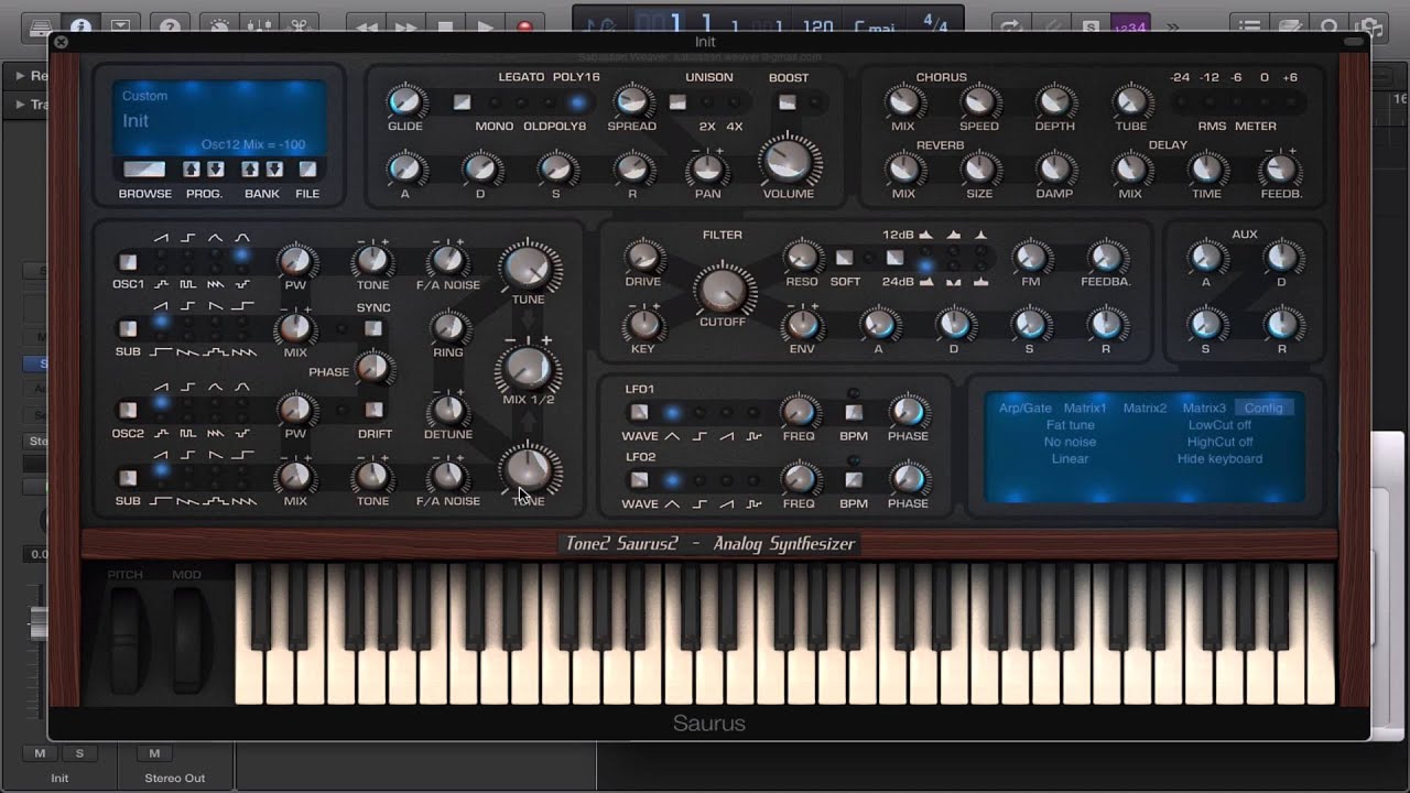 Tone 2 Saurus 2: Oscillators - YouTube