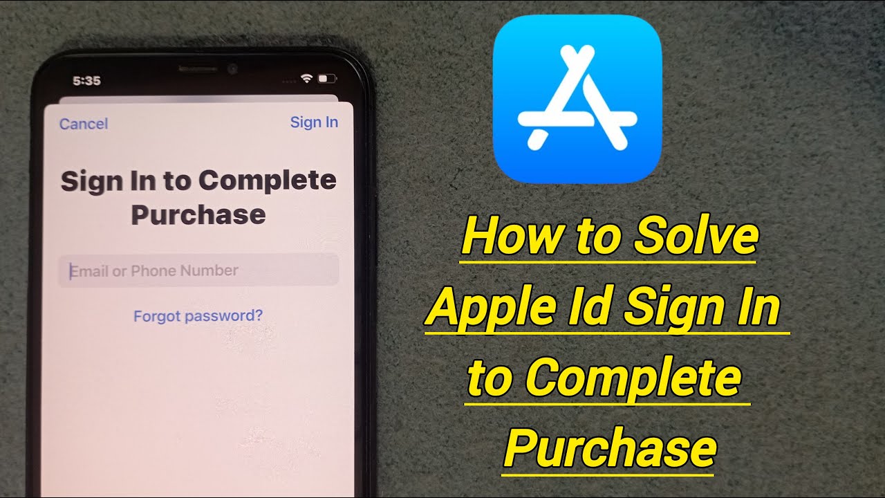 How to Turn Off Sign In To Complete Purchases On iPhone - YouTube