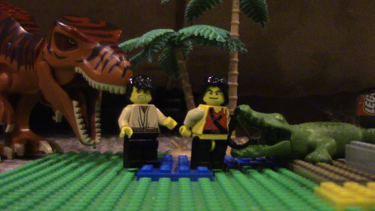 Lego Ark Survival Evolved Episode 2: Feeling Swampy - YouTube