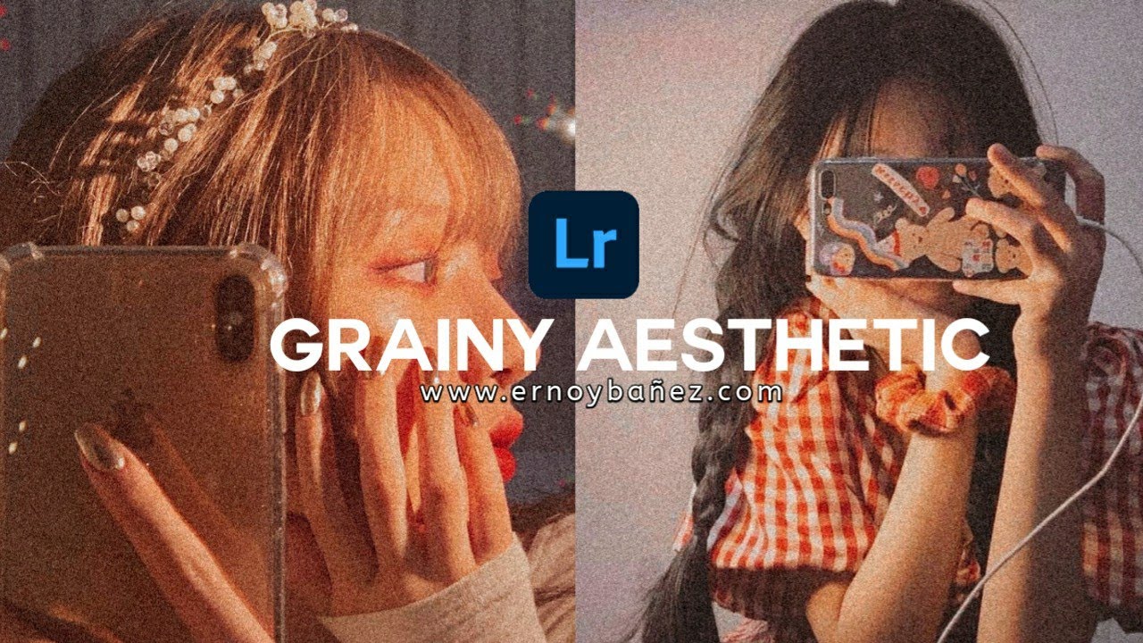 How To Edit Aesthetic Pictures | Grainy Aesthetic Edit - Lightroom ...