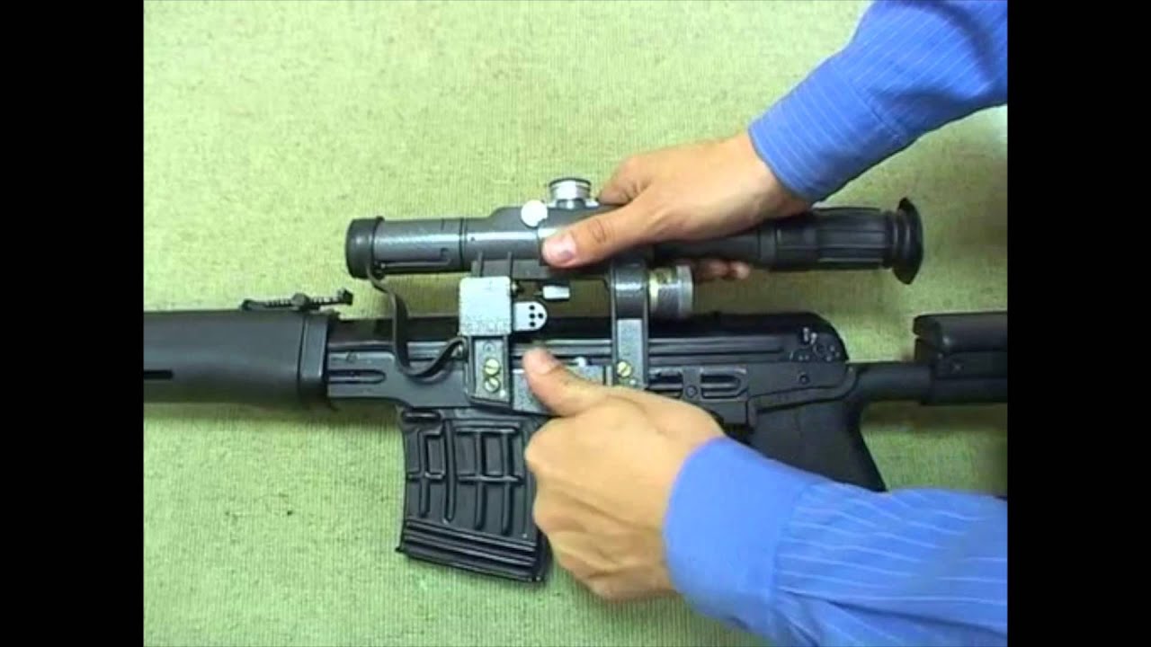 Russian Sniper Rifle SVD - YouTube