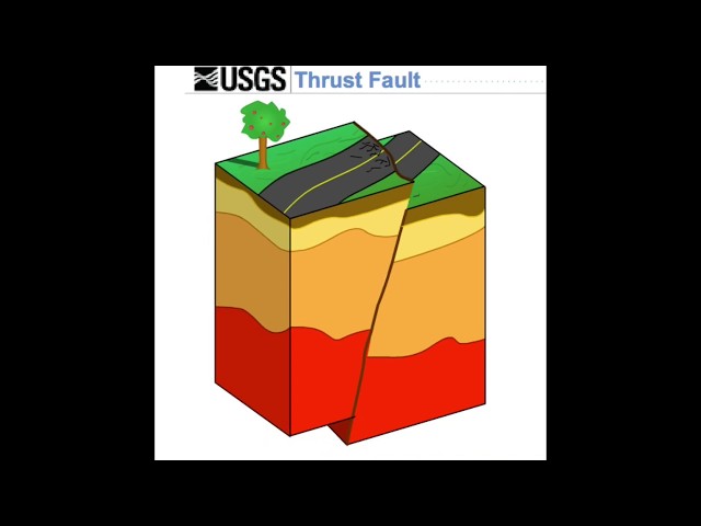 Thrust Fault Diagram