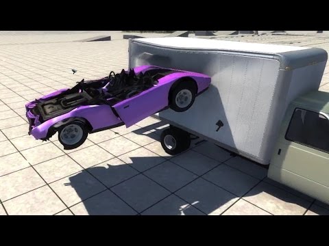 BeamNG.drive - Car Gun - YouTube