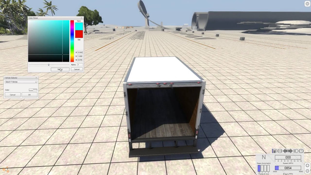 BeamNG.drive - Car Gun - YouTube
