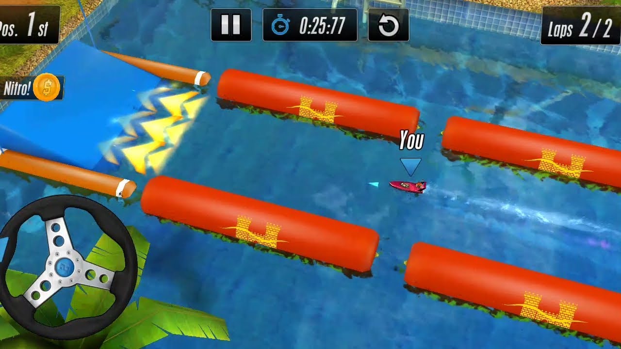 TOUCH RACING 2:PART 3/OFFLINE/CAPITULO 1/CONCLUINDO CORRIDAS DE BARCO ...