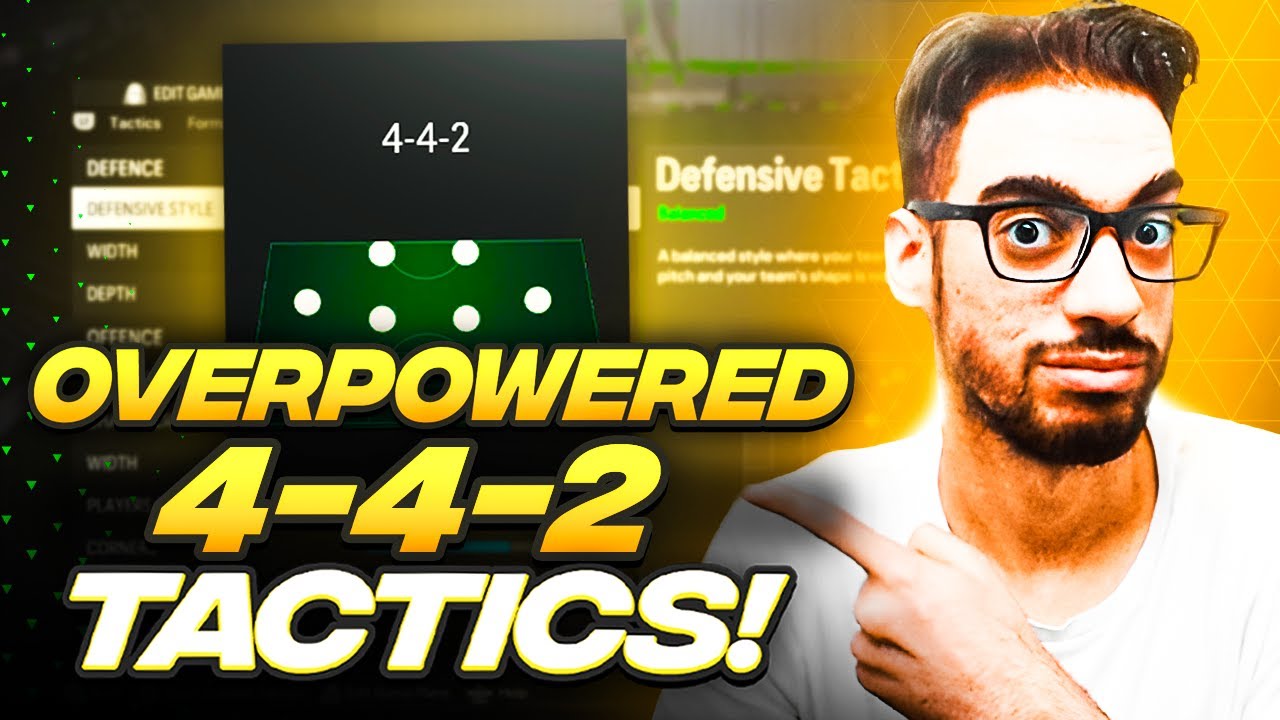 OVERPOWERED 442 FORMATION & CUSTOM TACTICS FOR EAFC 24 ULTIMATE TEAM ...