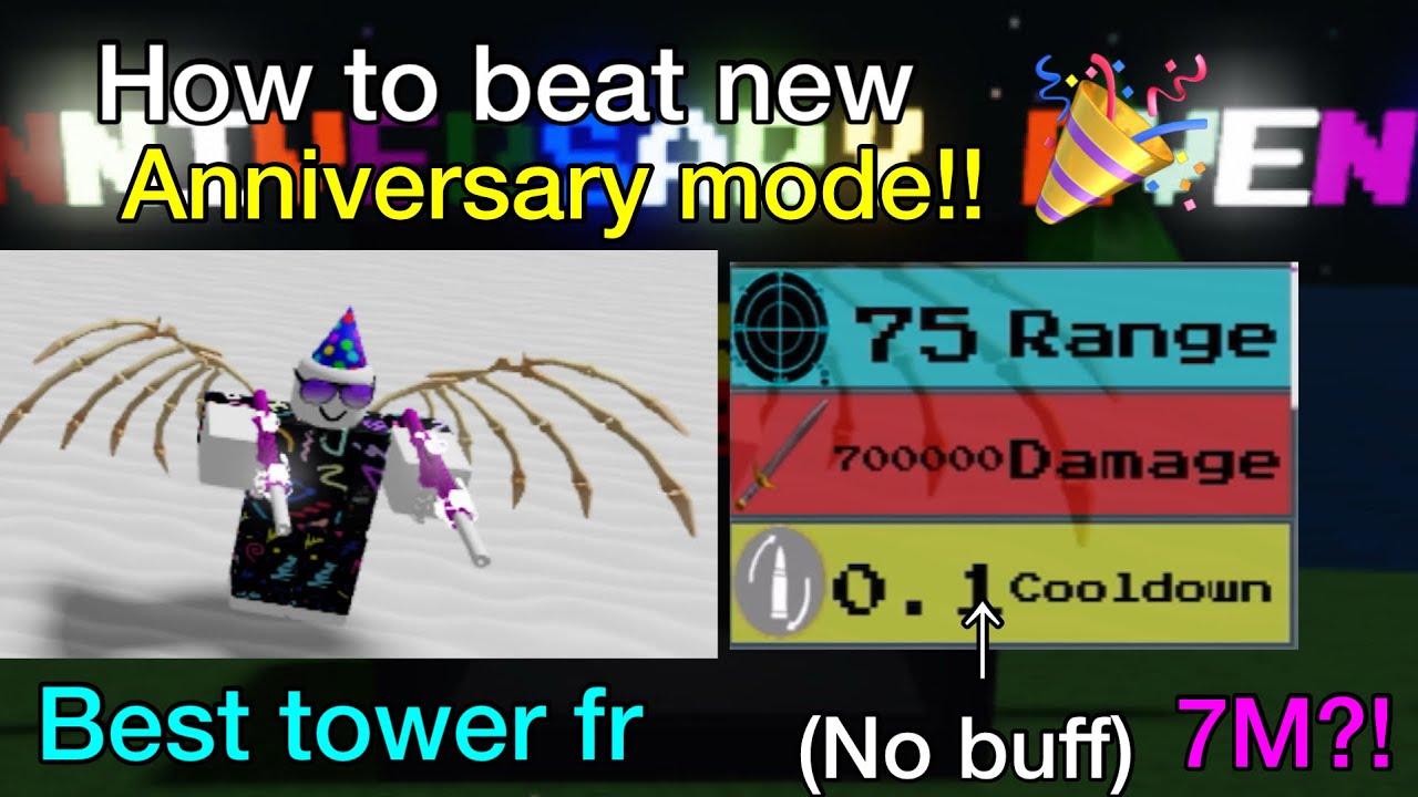 Finally I beat this mode!! How to beat anniversary mode+showcase new op ...
