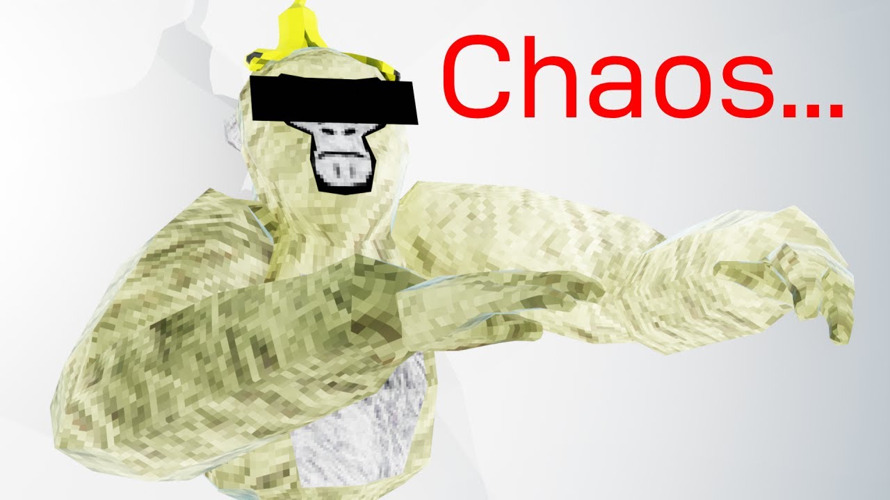 Gorilla Tag With A Blindfold Is CHAOS... - YouTube