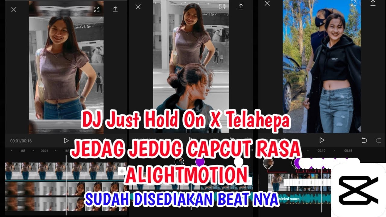 TUTORIAL JEDAG JEDUG CAPCUT RASA ALIGHTMOTION| MIROR ATAS BAWAH - YouTube