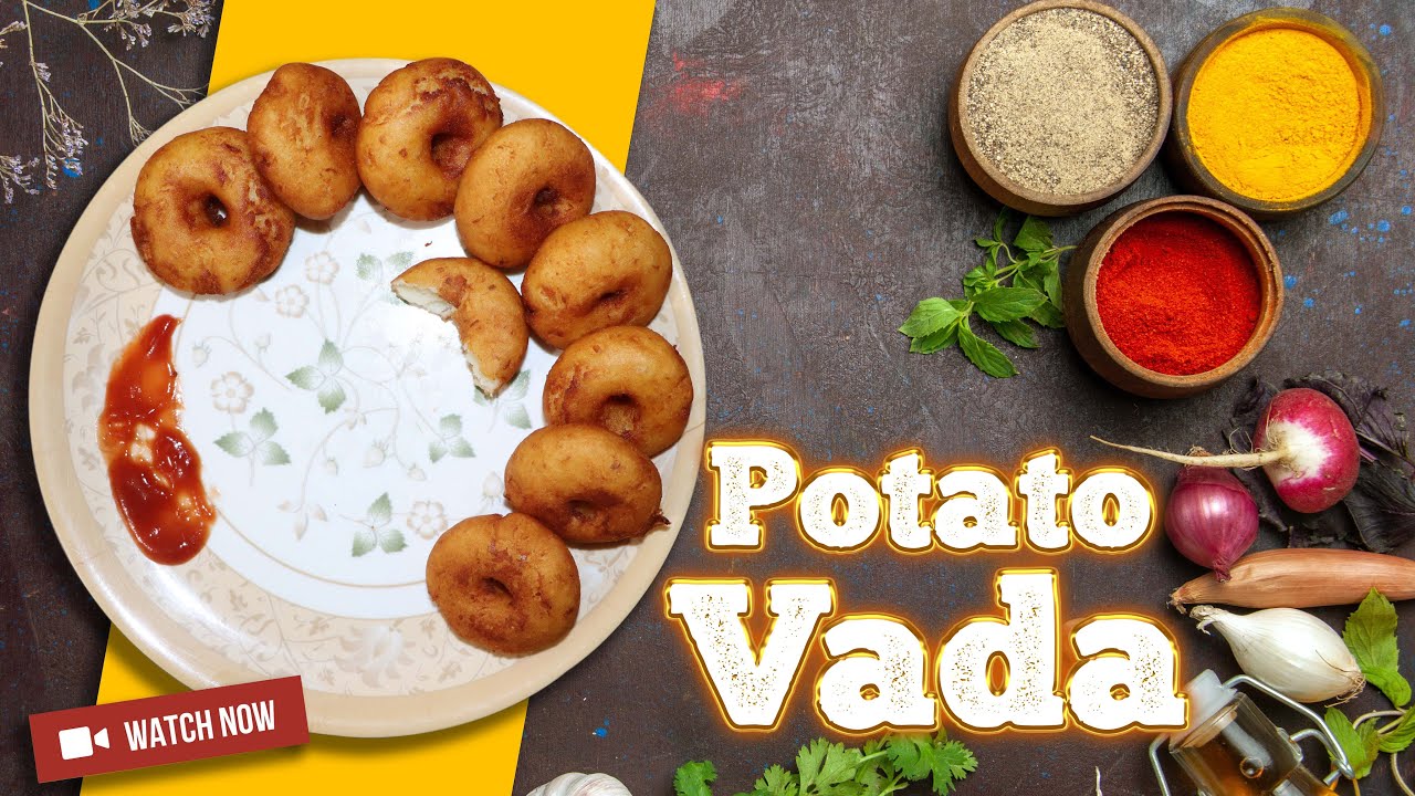 How To Make Instant Soft And Tasty Potato Vadas! // Easy to make # ...