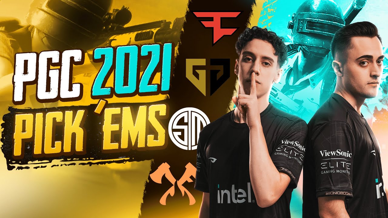 Soniqs PUBG Creates The BEST PGC 2021 Team | Pick 'Ems Challenge - YouTube