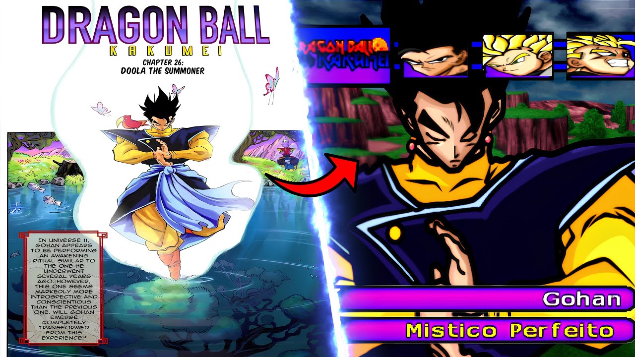 Gohan Kaioshin Mastered Mystic Form (DB) Kakumei Manga - Dragon Ball ...