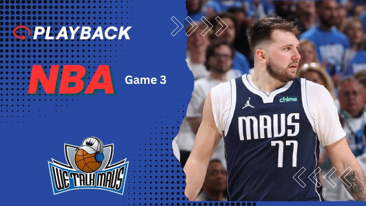Dallas Mavericks vs. Oklahoma City Thunder Round 2 Game 3 Playback ...