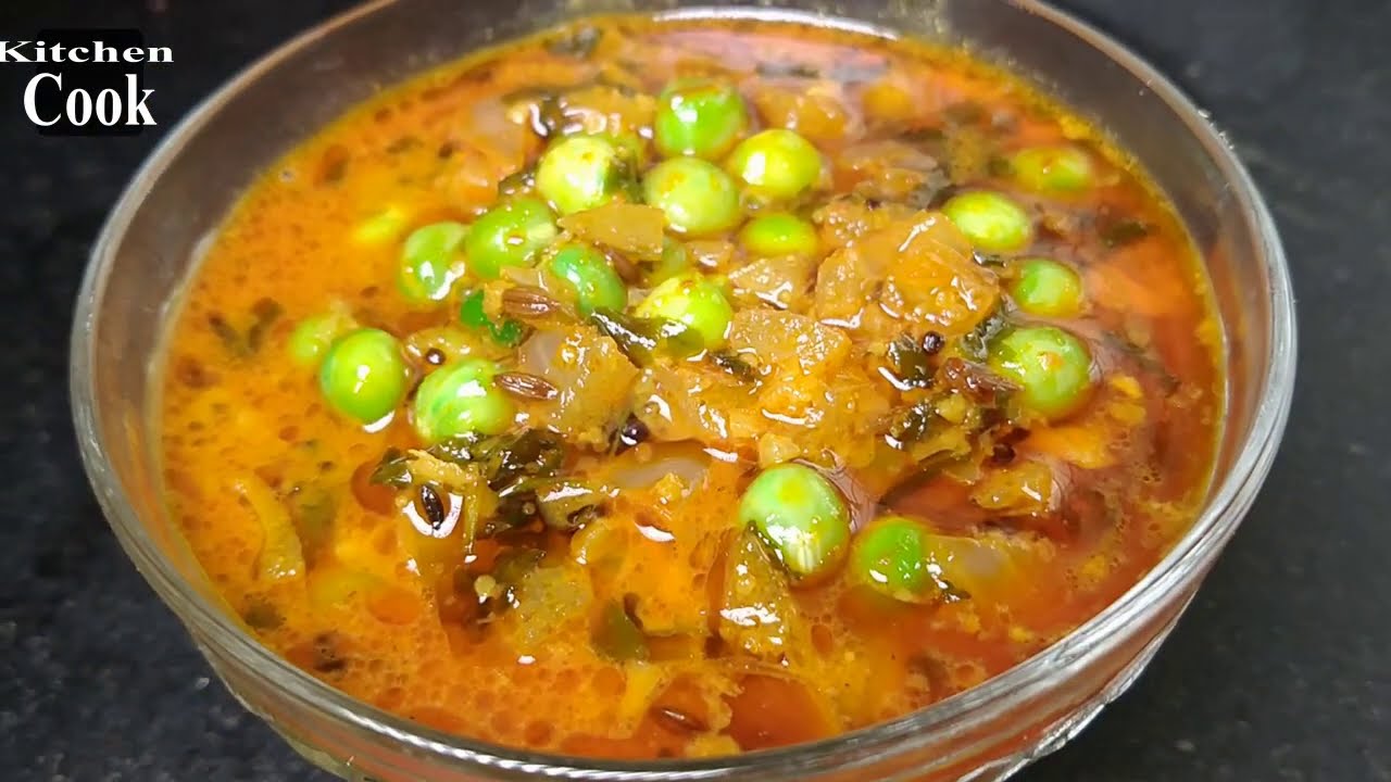 Vatana Bhaji Recipe | Spicy Matar Sabzi | Matar Bhaji | - YouTube